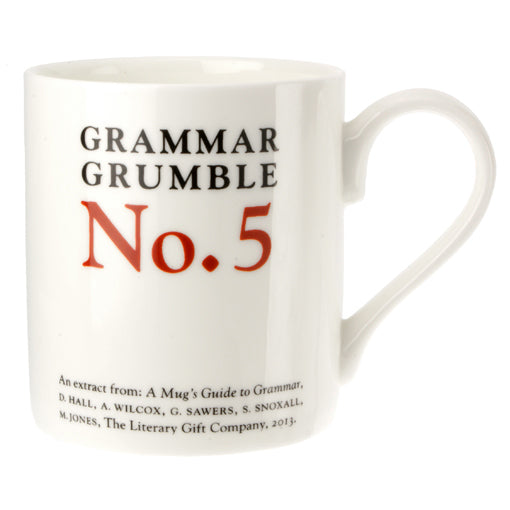 Literally - Grammar Grumble Mug No. 5 – The Literary Gift Company