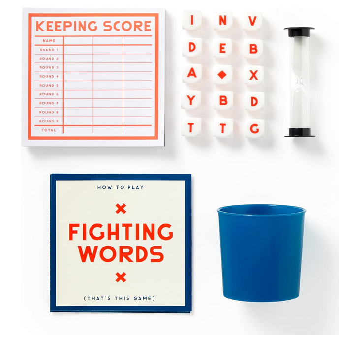 Fighting Words Dice Game – The Literary Gift Company
