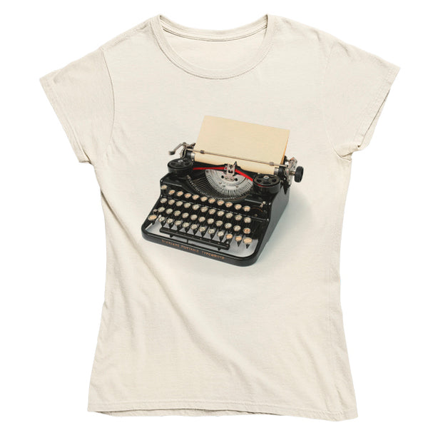 Typewriter T-shirt - Choice of Shapes/Styles – The Literary Gift Company