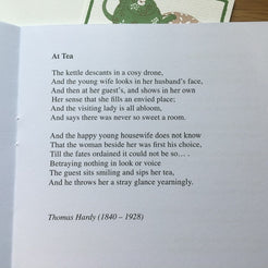 Ten Poems about Tea - Poetry Instead of a Card – The Literary Gift Company