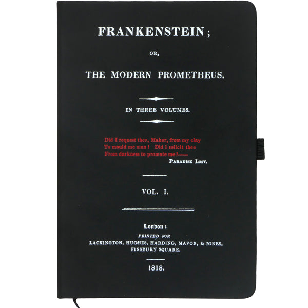 Frankenstein Notebook – The Literary Gift Company