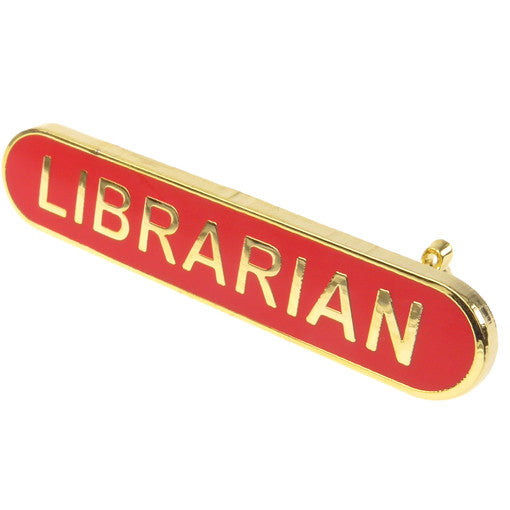 Gift Boxed Librarian Badge – The Literary Gift Company