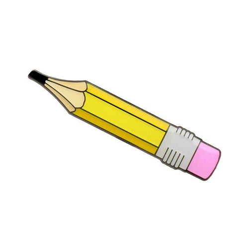 HB Pencil Enamel Pin – The Literary Gift Company