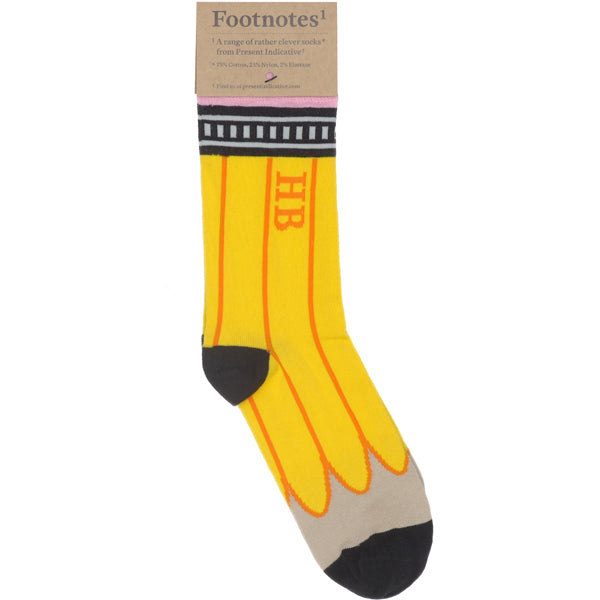 Pencil Socks - The Literary Gift Company