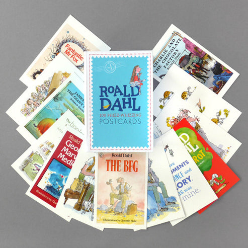 Roald Dahl Postcard Box - 100 Phizz-Whizzing Postcards – The Literary ...