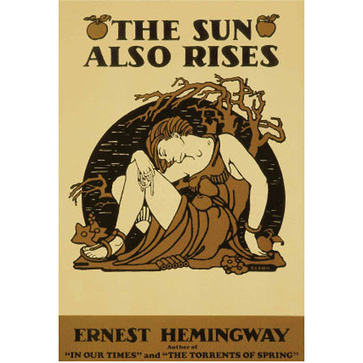 The Sun Also Rises Poster – The Literary Gift Company